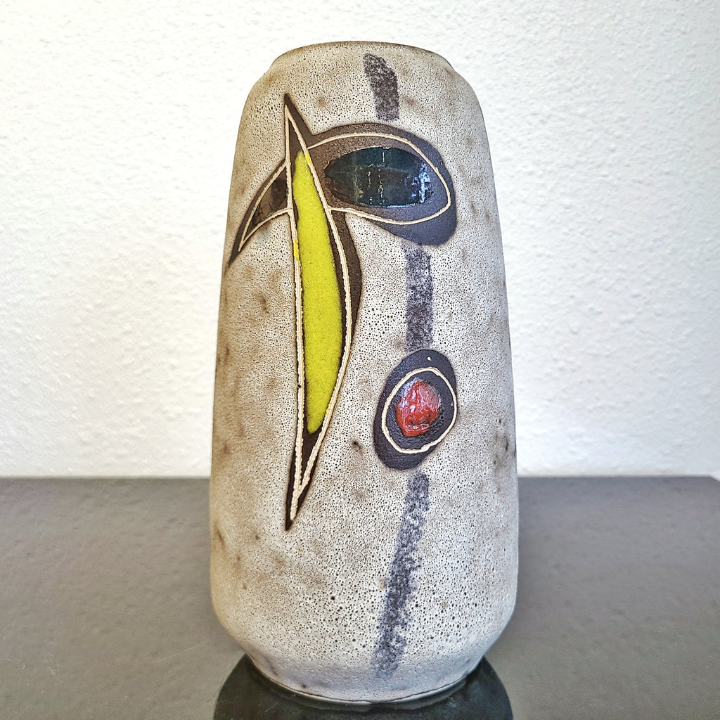 SCHEURICH ABSTRACT FRUIT MOTIF VASE Nr. 203/26 – MODERN REDUX
