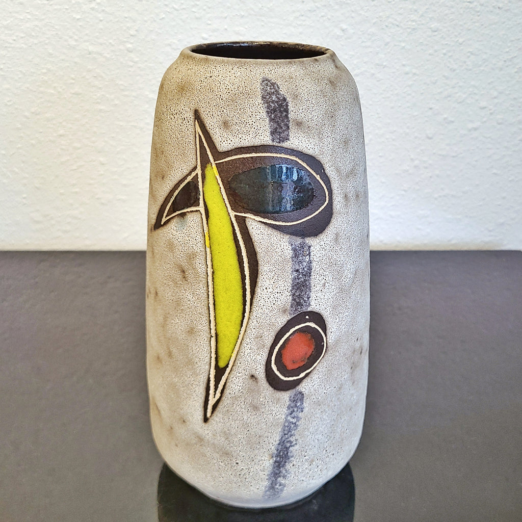 SCHEURICH ABSTRACT FRUIT MOTIF VASE Nr. 203/26 – MODERN REDUX