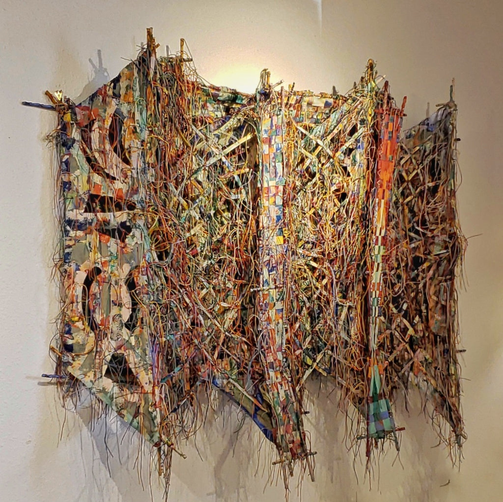 BORIS FEDUSHIN MIXED MEDIA WALL SCULPTURE – MODERN REDUX